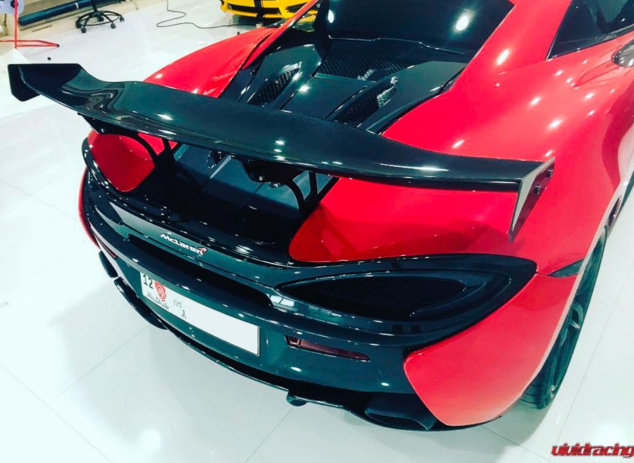 Customers Mclaren 570S From Abu Dhabi Gets A New 67″ Carbon Fiber Wing ...