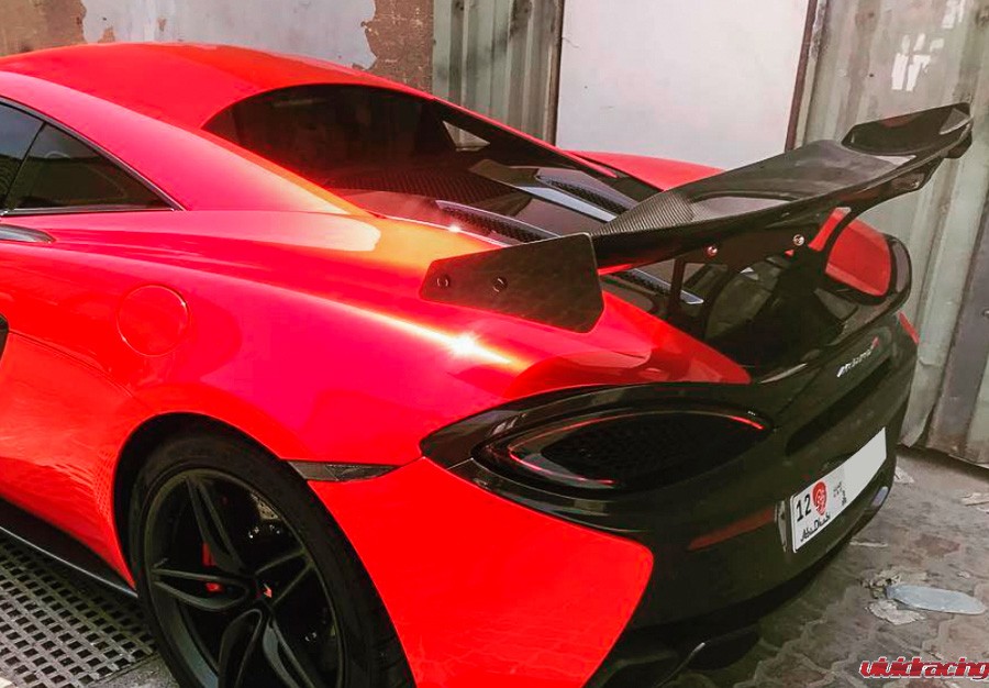 Customers Mclaren 570S From Abu Dhabi Gets A New 67" Carbon Fiber Wing ...