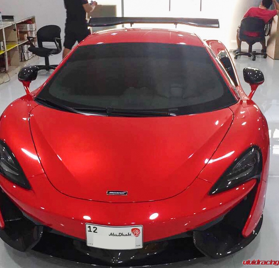 Customers Mclaren 570S From Abu Dhabi Gets A New 67″ Carbon Fiber Wing ...