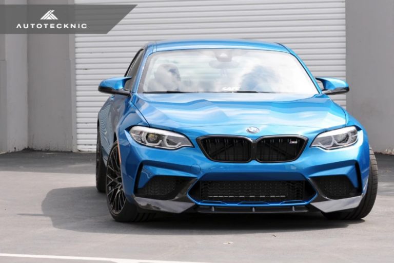 AutoTecknic Dry Carbon Front Lip and Aero Splitters for BMW M2 ...