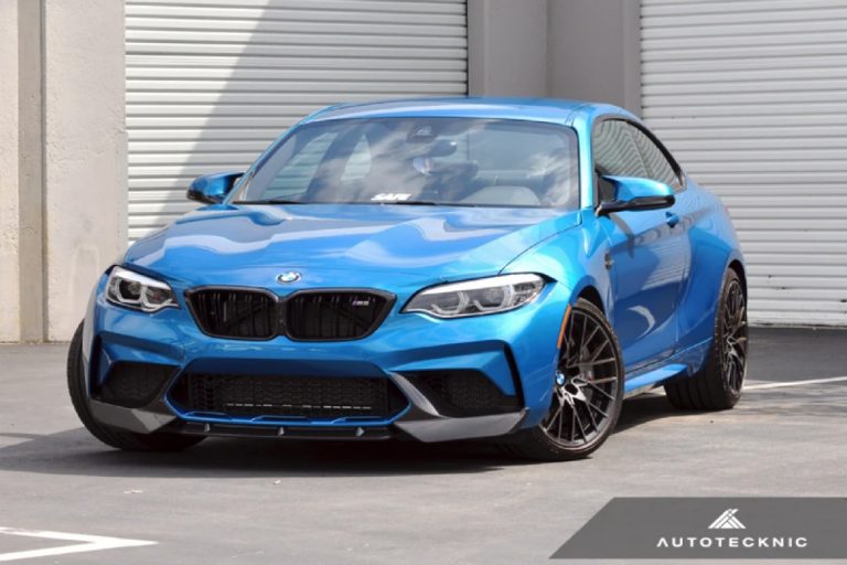 AutoTecknic Dry Carbon Front Lip and Aero Splitters for BMW M2 ...