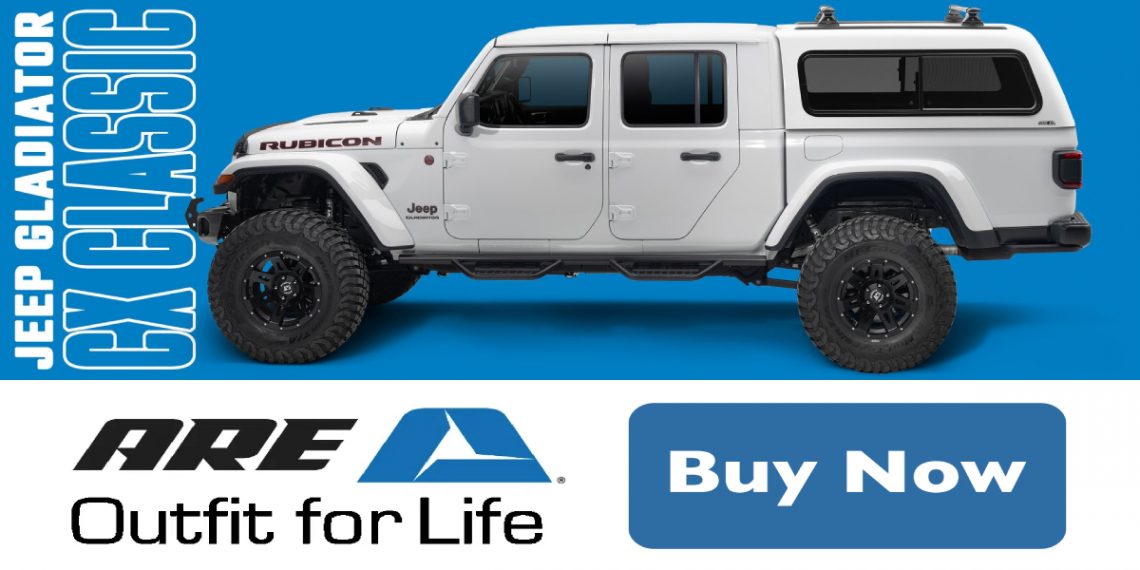 A.R.E. Truck Accessories Releases Truck Caps for the Jeep Gladiator ...