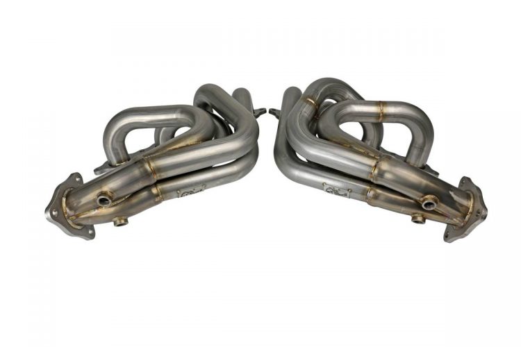 New aFe Power Twisted Steel Tri-Y Design Headers for Corvette C8 ...