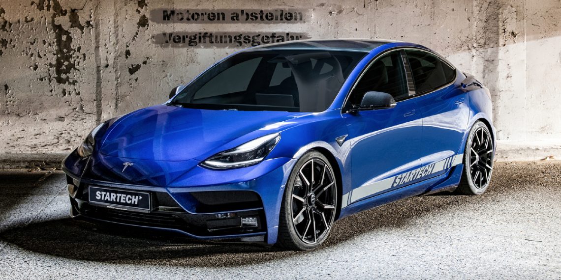 STARTECH Exclusive High-End Refinement Aero Program for Tesla Model 3 ...