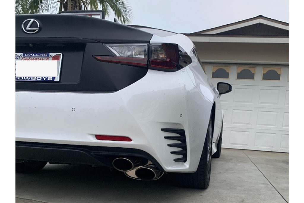 Customer Spotlight: 2017 Lexus RC200t w/ Invidia Mid-Pipe and Axle-Back ...