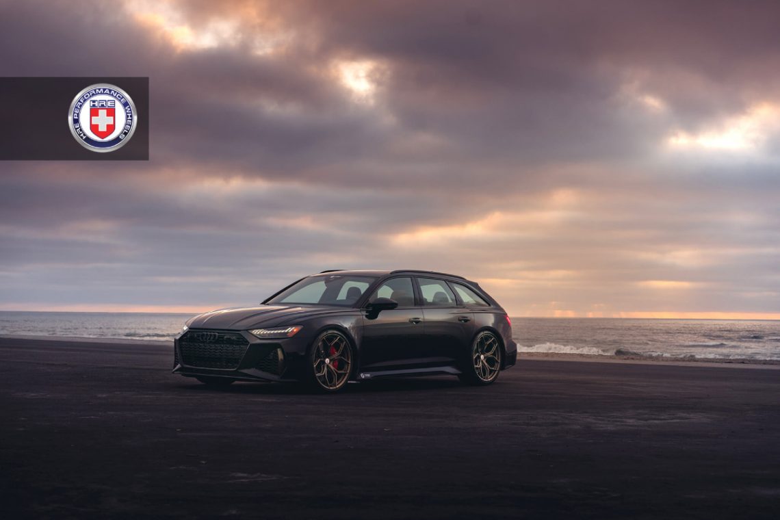 See the New 2021 Audi RS 6 Avant with HRE P111SC Bronze Wheels - Vivid ...