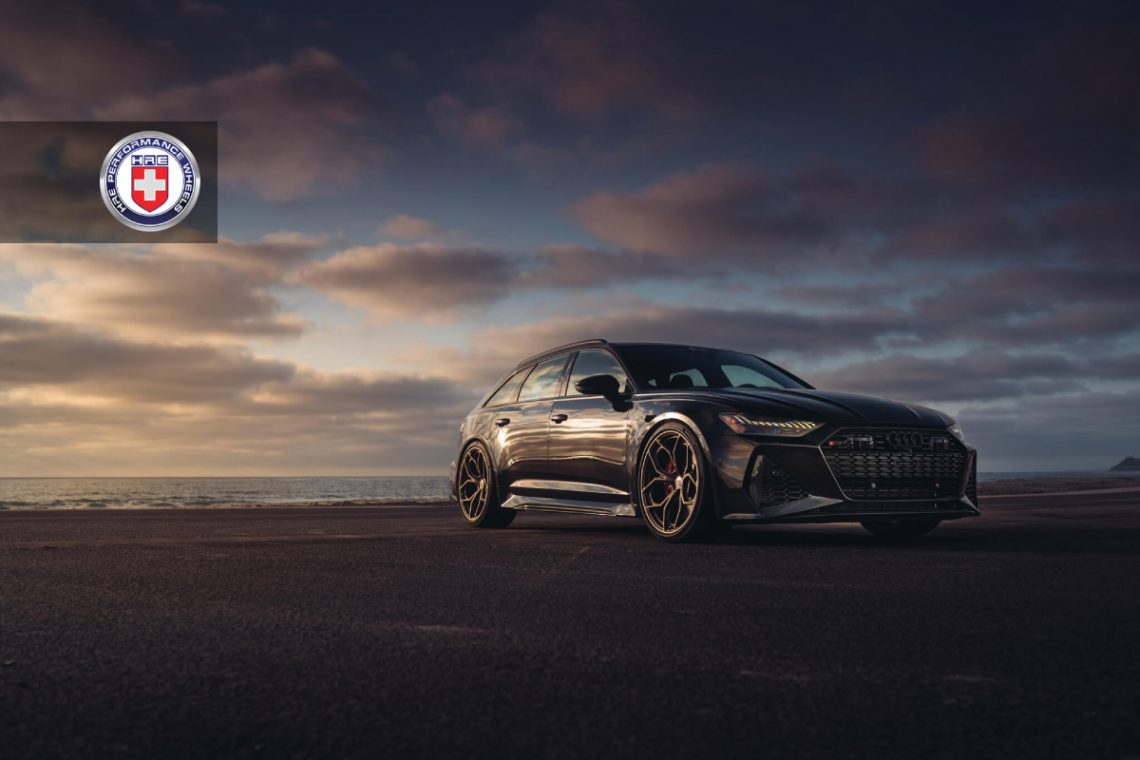 See the New 2021 Audi RS 6 Avant with HRE P111SC Bronze Wheels - Vivid ...