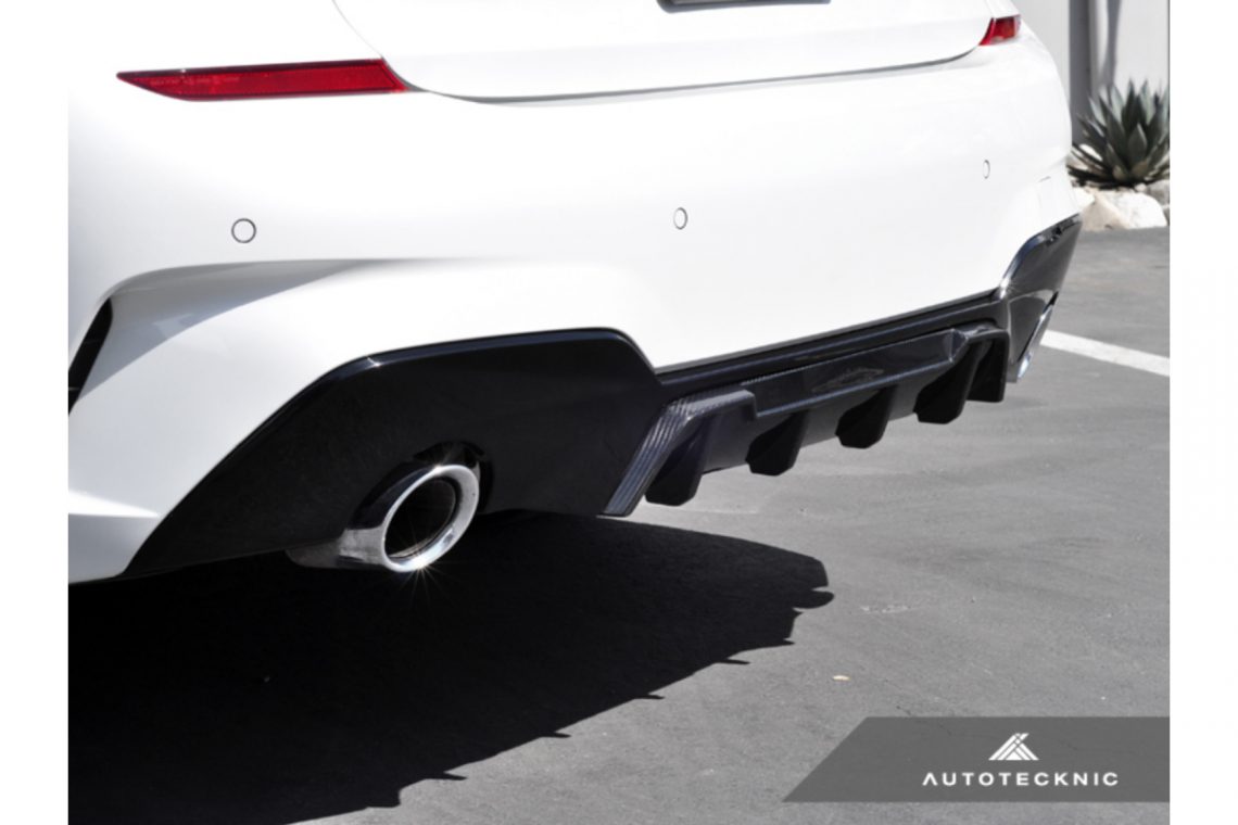 AutoTecknic Dry Carbon Competition Rear Diffuser for BMW G20 3-Series ...