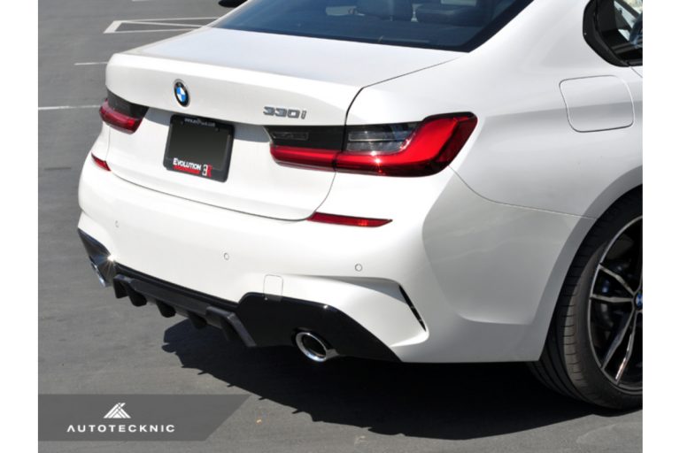 AutoTecknic Dry Carbon Competition Rear Diffuser for BMW G20 3-Series ...