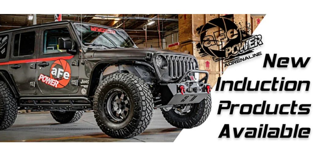 New aFe Rapid Induction Cold Air Intake for 2020-2021 Jeep Wrangler JL ...