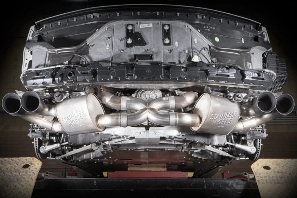 Stainless Works Exhaust System for '20-'21 Corvette C8 Now Available ...