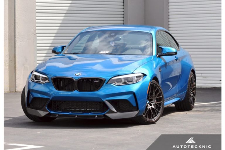 AutoTecknic Dry Carbon Fiber Center Front Lip for BMW M2 Competition ...