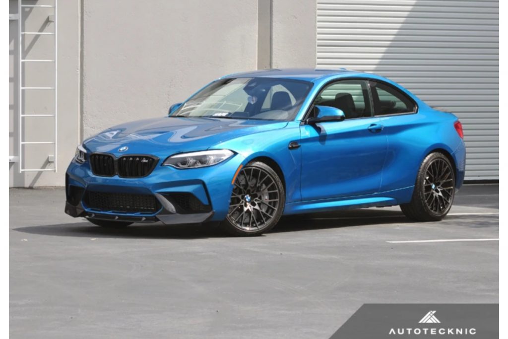 AutoTecknic Dry Carbon Fiber Center Front Lip for BMW M2 Competition ...