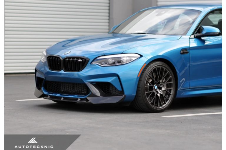 AutoTecknic Dry Carbon Fiber Center Front Lip for BMW M2 Competition ...