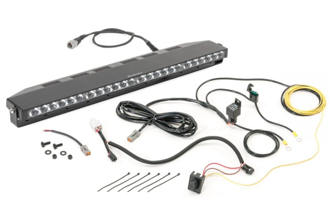 New Quadratec Stealth 27-Inch LED Light Bar for '07-'18 Jeep Wrangler ...