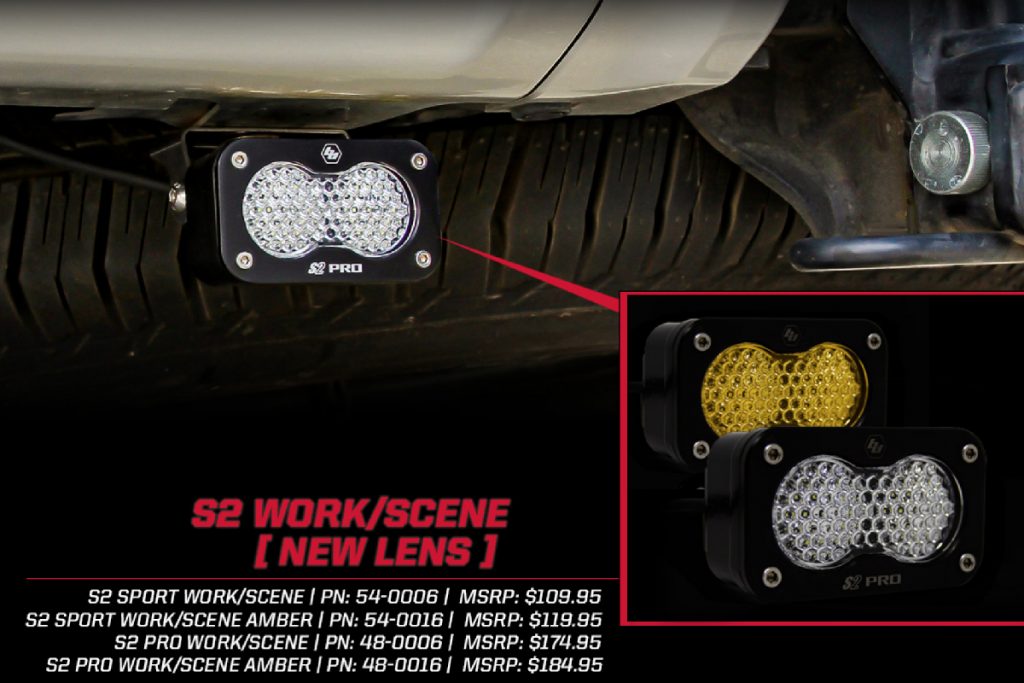 Baja Designs S2 Pro & S2 Sport Work/Scene Lights Get a Lens Upgrade ...