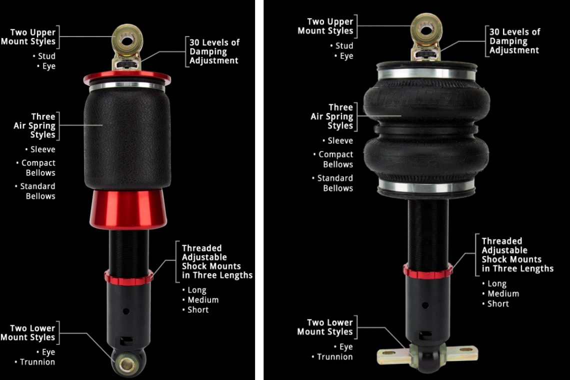 New Advanced Builders Series Shocks Available from Air Lift Performance ...