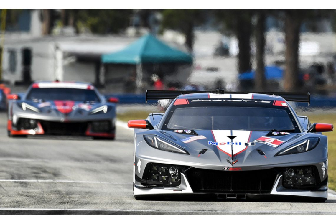 Corvette C8.Rs Adorned in Special Mobil 1 Livery for 12 Hours of ...