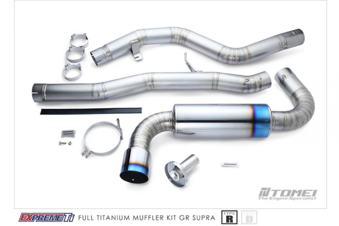 New Tomei Expreme Ti Full Titanium Muffler Kits for 2020+ Toyota GR Supra - Vivid Racing News