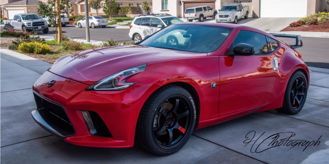 Customer Spotlight: 2010 Nissan 370Z on 19-Inch RAYS 57DR Wheels ...