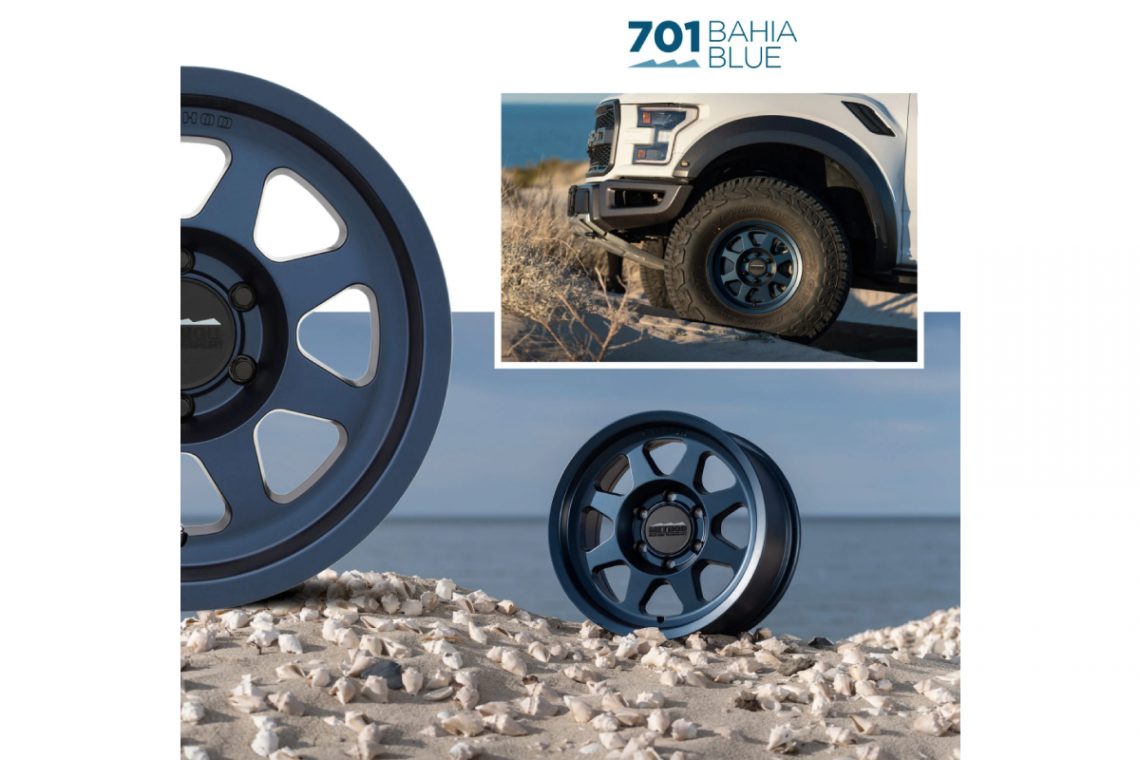 New Bahia Blue 701 and Gloss Titanium 703 Bead Grip Method Race Wheels ...