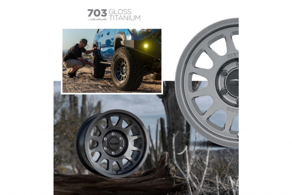 New Bahia Blue 701 and Gloss Titanium 703 Bead Grip Method Race Wheels ...