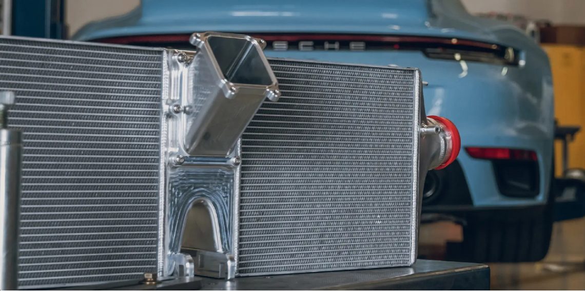 New CSF High-Performance Intercooler for '20-'21 Porsche 992 Turbo / S ...