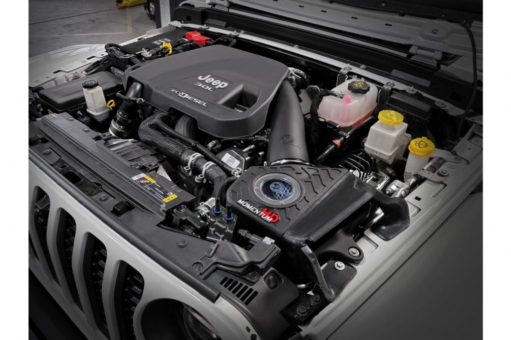 aFe Momentum HD Cold Air Intake for '20-'21 Jeep Wrangler, Gladiator ...