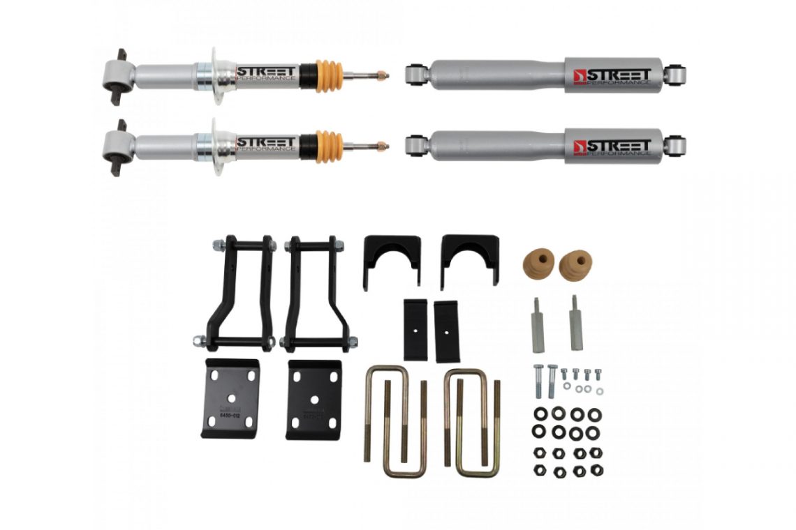 Belltech 2-Inch Front / 4-Inch Rear Lowering Kits for 2019+ Ford Ranger ...