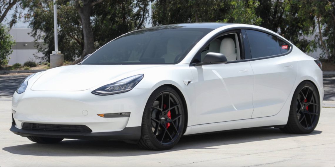 New Eibach Lowering Springs, Anti-Roll Kits, End Links for Tesla Model ...