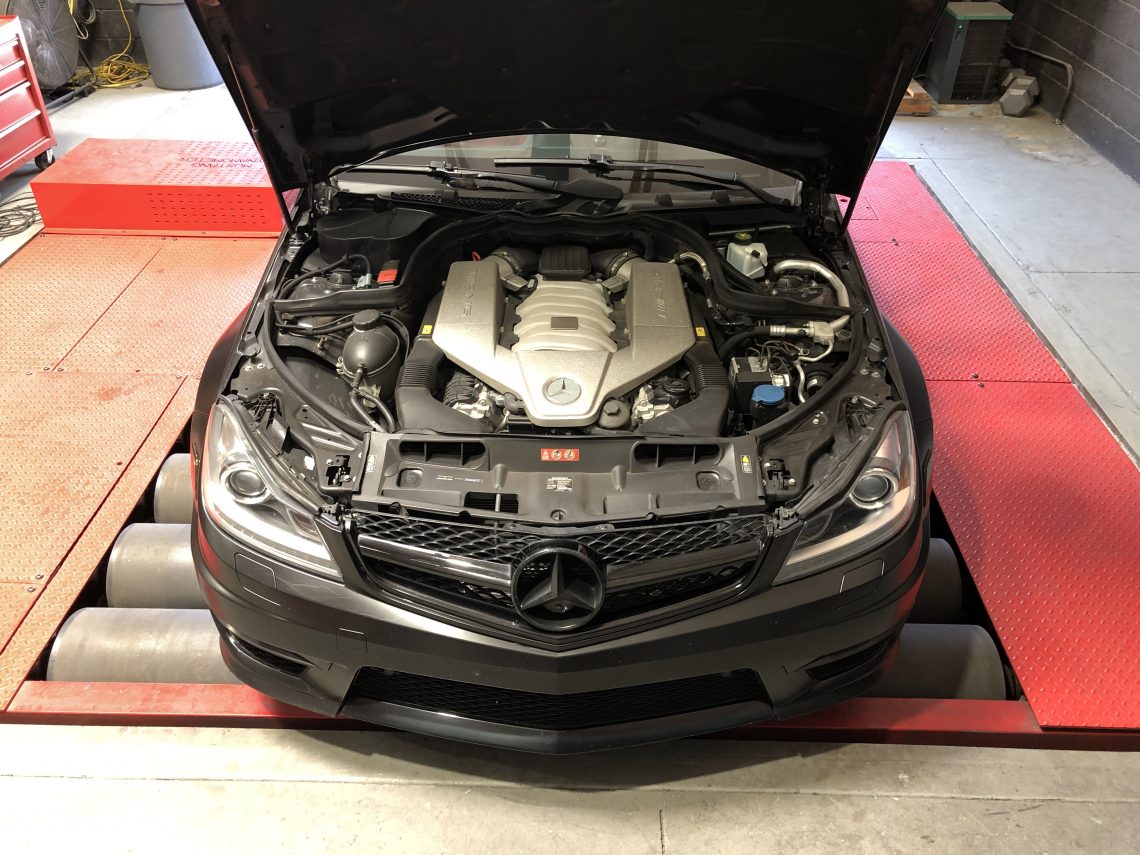 Mercedes C63 AMG Coupe ECU Tuning by VR Tuned - Vivid Racing News