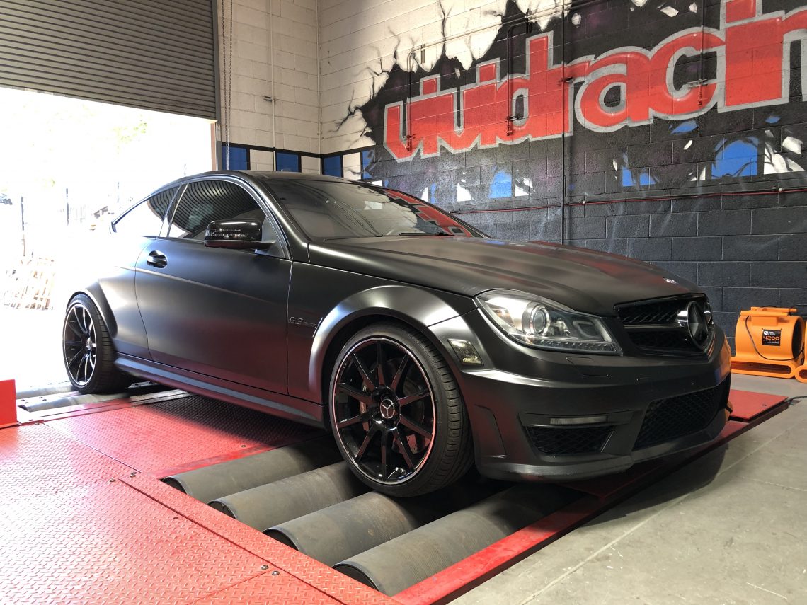 Mercedes C63 AMG Coupe ECU Tuning by VR Tuned - Vivid Racing News