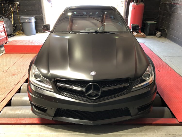 Mercedes C63 AMG Coupe ECU Tuning by VR Tuned - Vivid Racing News