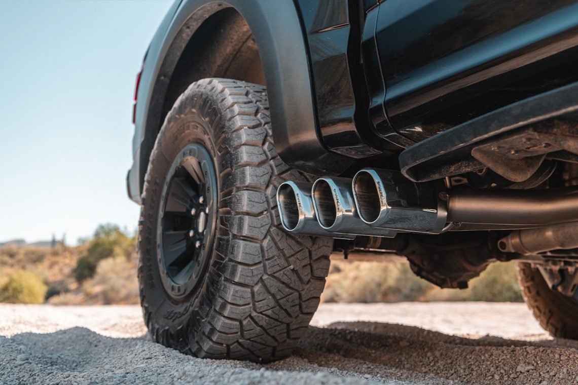We Made The Ford Raptor Ecoboost Louder With a Triple Tip Exhaust ...