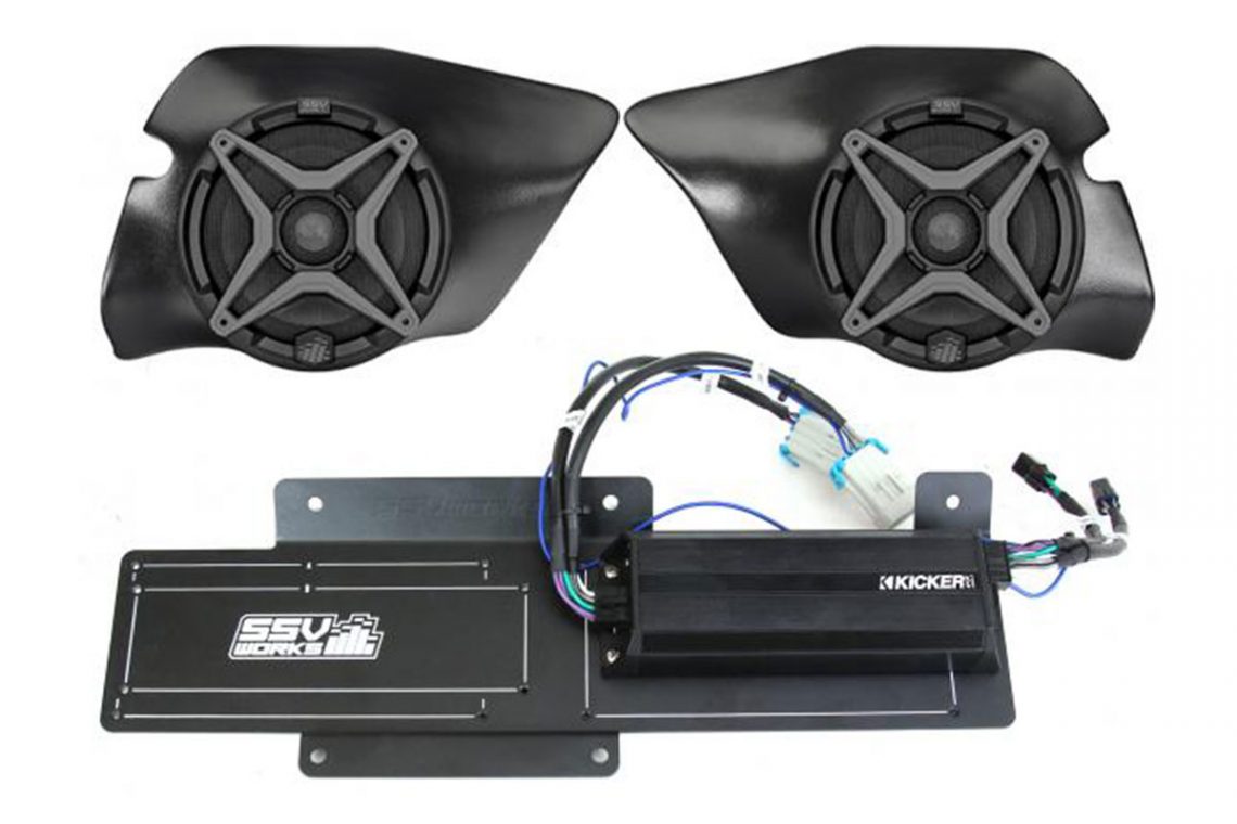New SSV Works 2-Speaker Audio System for RZR Turbo S - Vivid Racing News