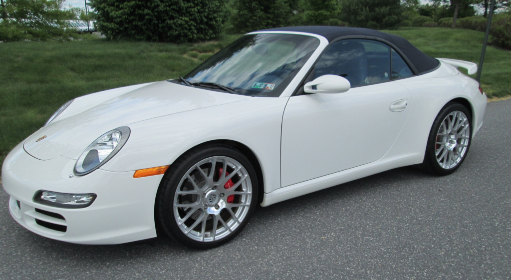 Porsche 997 Carrera Cabriolet S with TechArt Type 3 Rear Wing - Vivid ...
