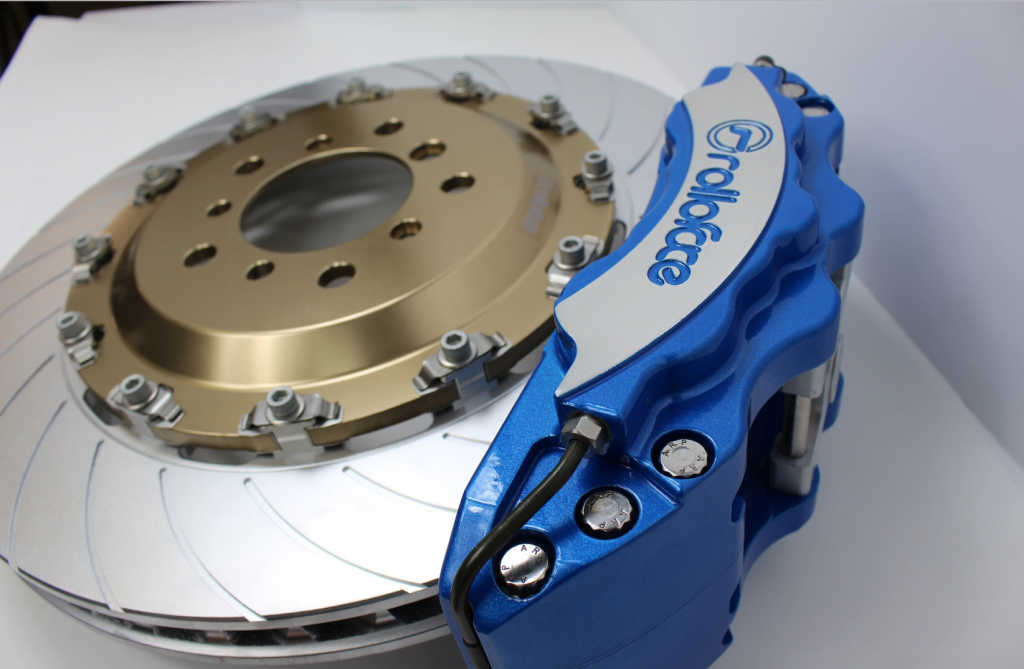Rolloface SS Series BBK Brakes with Blue Anodized Finish - Vivid Racing ...