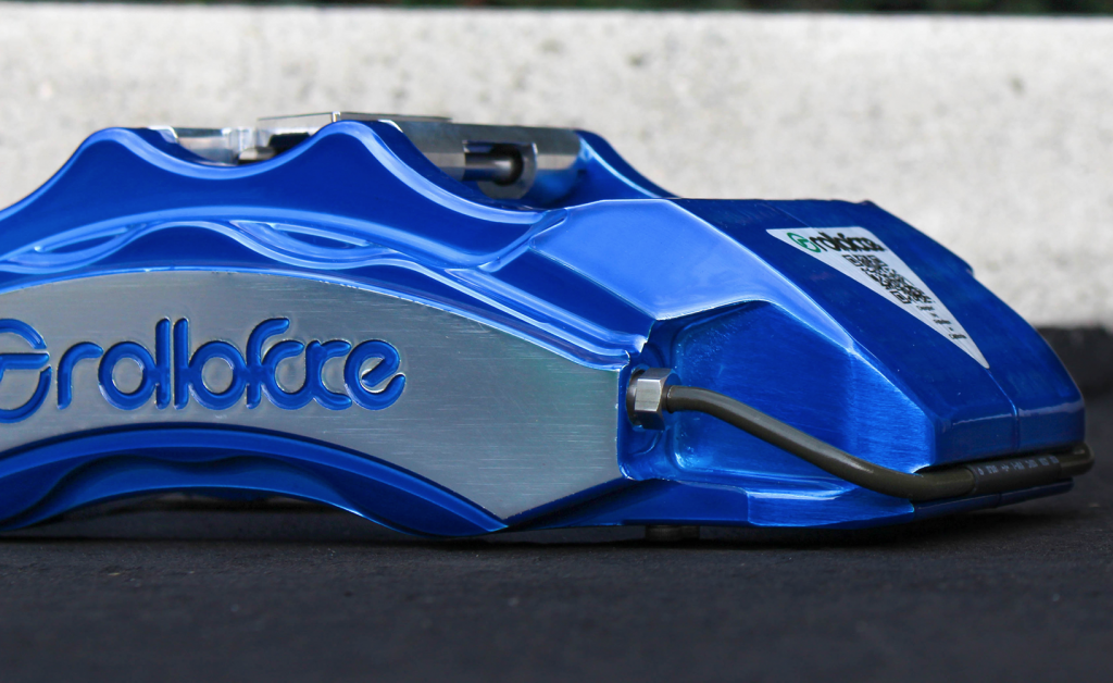 Rolloface SS Series BBK Brakes with Blue Anodized Finish - Vivid Racing ...