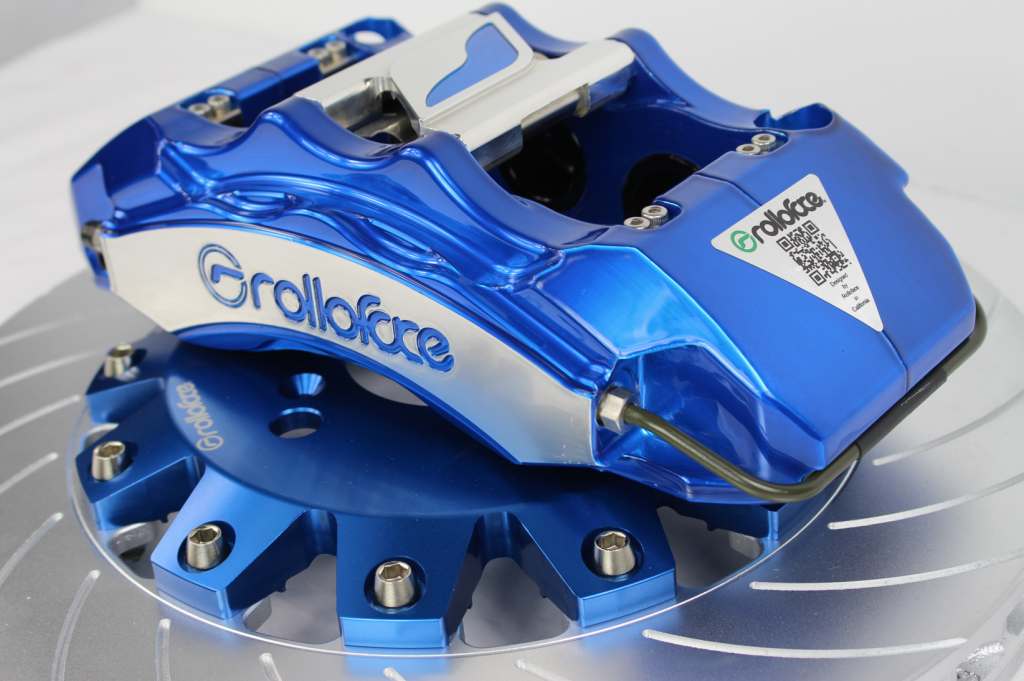 Rolloface SS Series BBK Brakes with Blue Anodized Finish - Vivid Racing ...