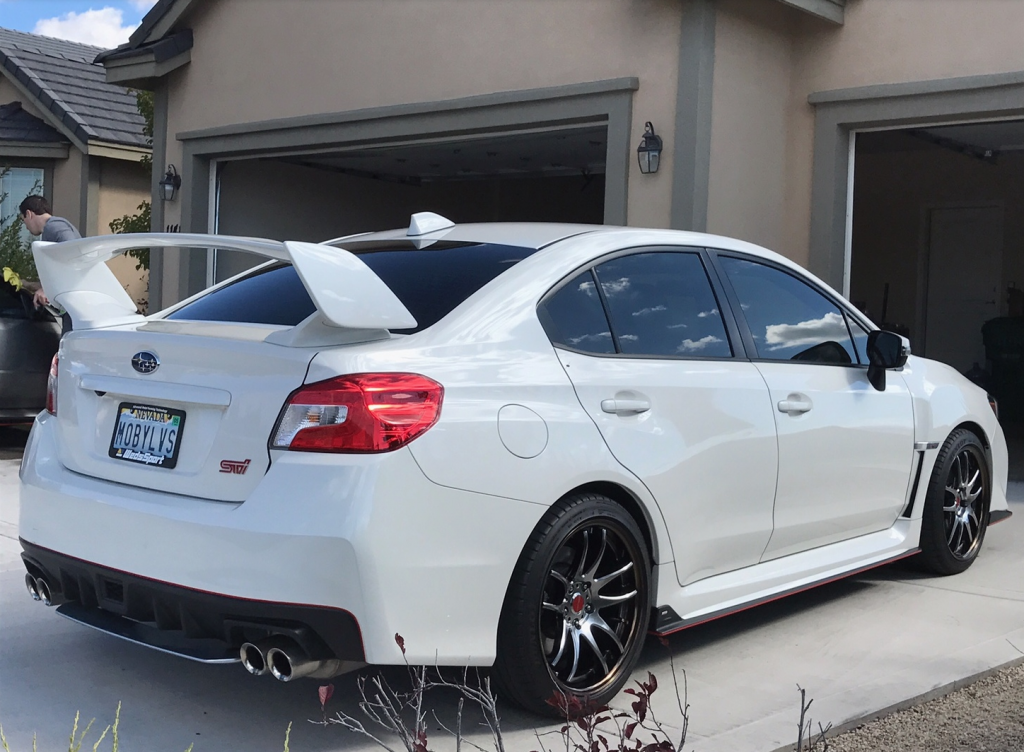 2016 Subaru WRX STi with WORK Emotion CR2P Wheels in GT Silver – Vivid ...