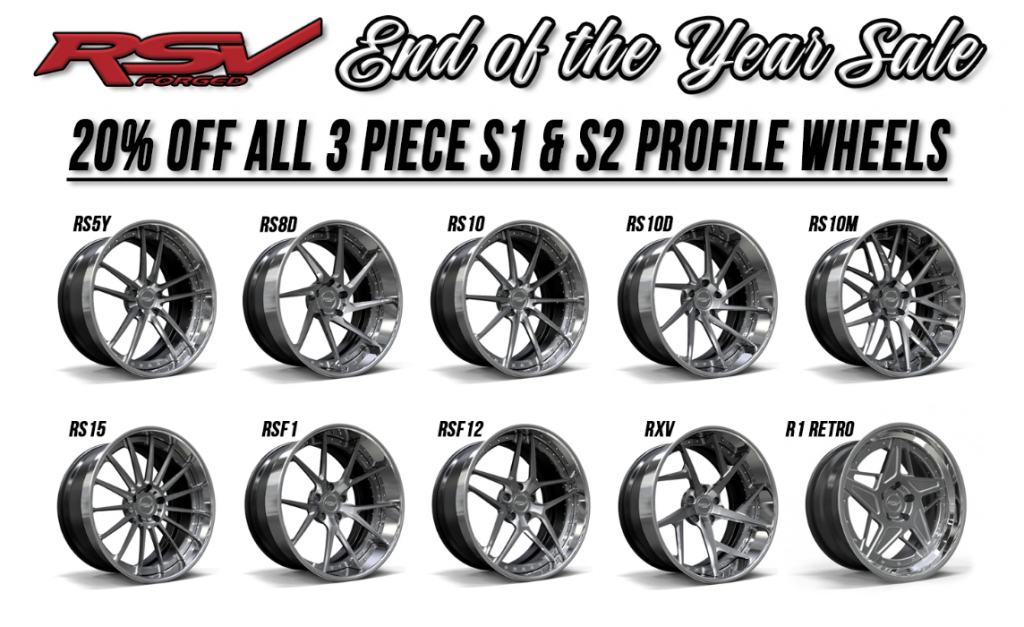 RSV Forged Wheels' End of the Year Sale Ends December 31st - Vivid ...