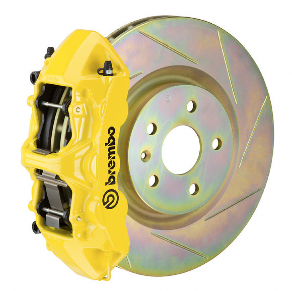 Brembo's 4-Piston and 6-Piston Slotted 1-Piece Rotors for the Ford ...