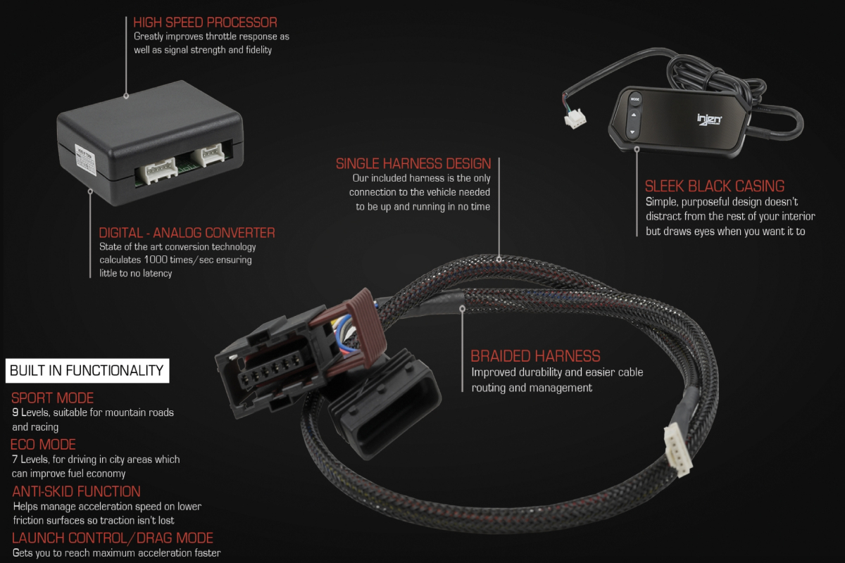 Introducing the New Injen Technology X-Pedal Pro Black Edition - Vivid Racing News