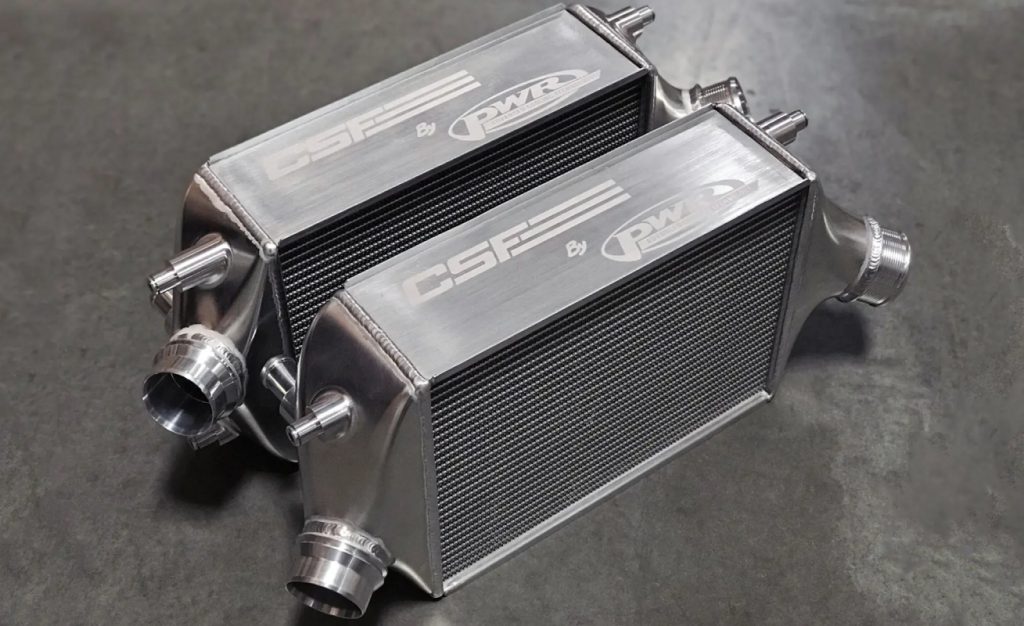 New CSF/PWR High-Performance Intercooler for Porsche 991 GT2 RS - Vivid ...