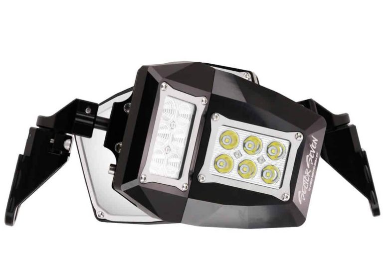 Sector Seven UTV Side Mirrors With 8,000 Lumen Of LED Power - Vivid ...