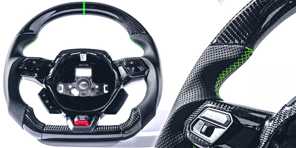 New Custom Steering Wheels For Lamborghini Huracan, Gallardo, and ...