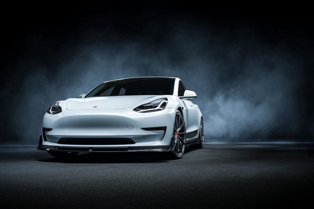 Pre-order Now: Vorsteiner Volta Aero Kit for Tesla Model 3 - Vivid ...