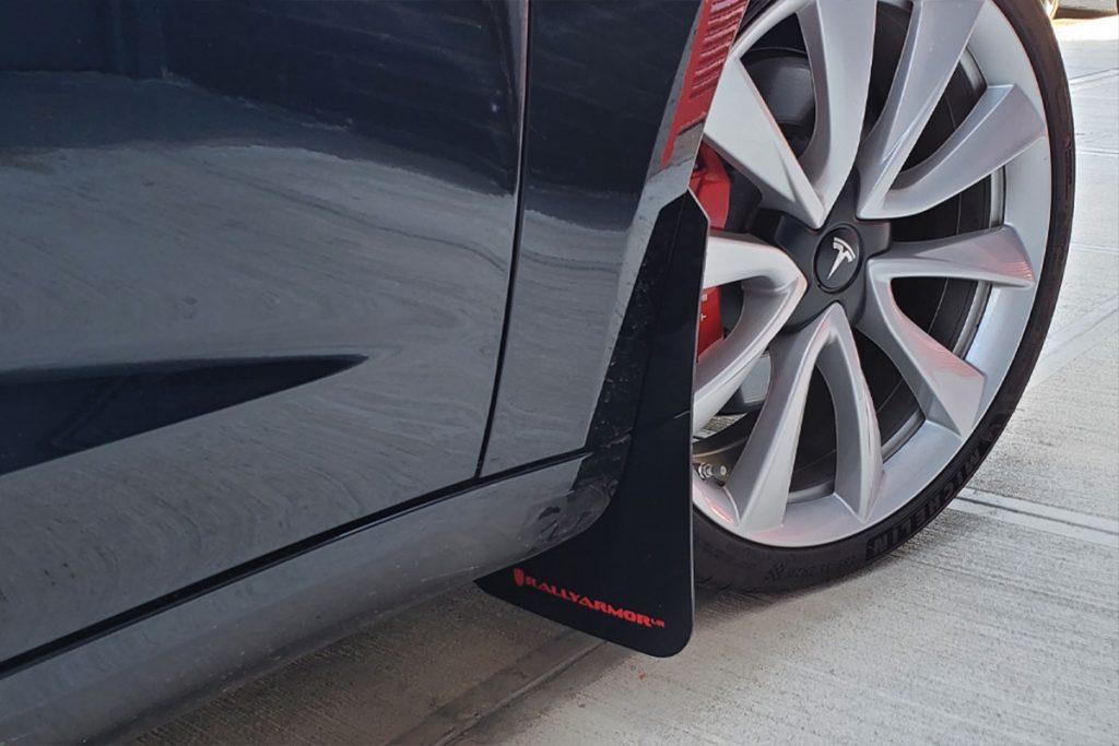 New Release: Rally Armor Mud Flaps for Tesla Model 3 - Vivid Racing News