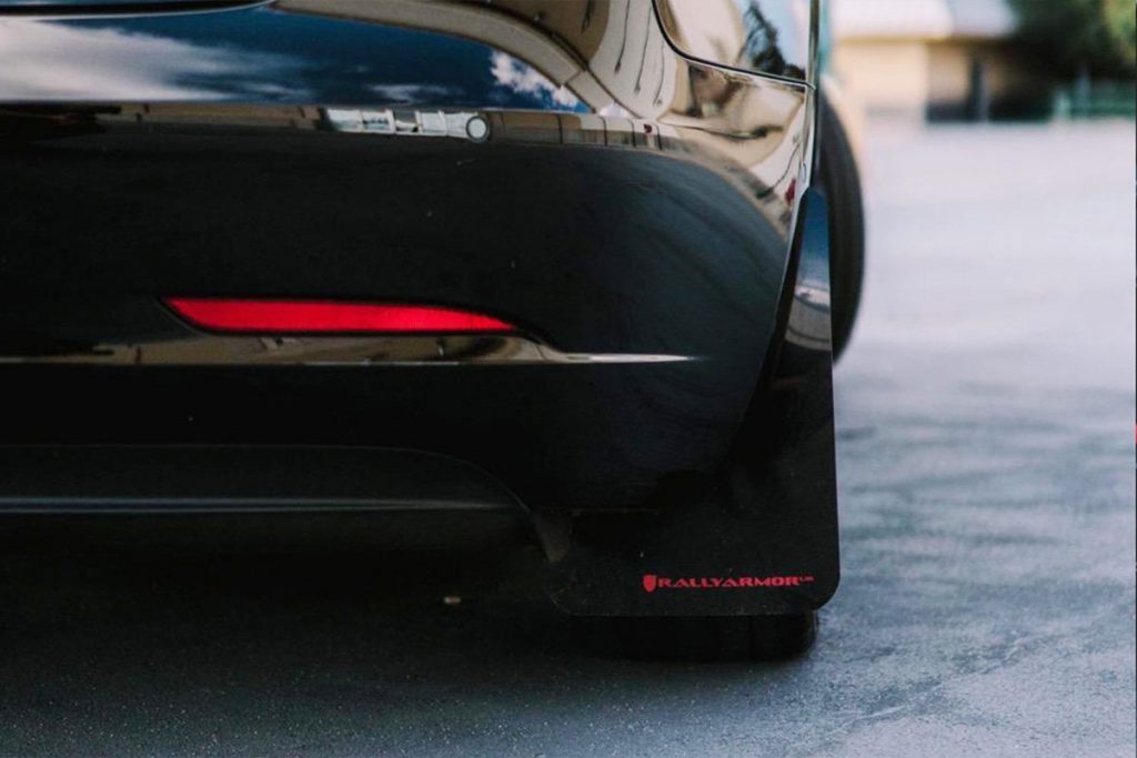 New Release: Rally Armor Mud Flaps for Tesla Model 3 - Vivid Racing News