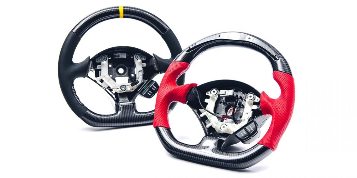 New Custom Steering Wheel Photos Showcasing The Many Different Options ...